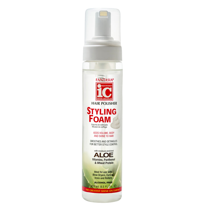 IC HAIR POLISHER ‣ Styling Foam 8.5 oz. – Fantasia Hair Care Industries