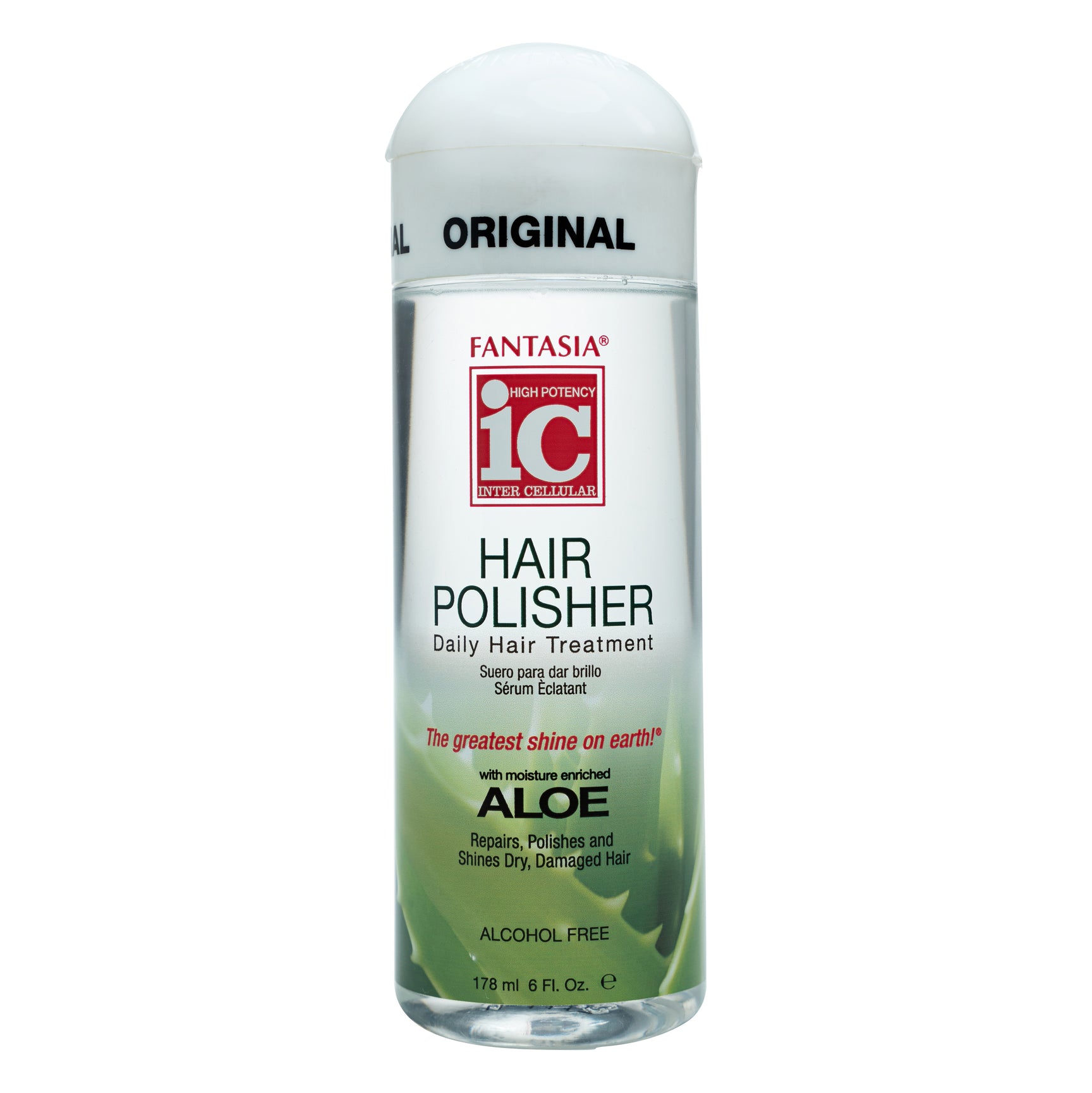 IC HAIR POLISHER SERUM ‣ 6 oz. Aloe – Fantasia Hair Care Industries