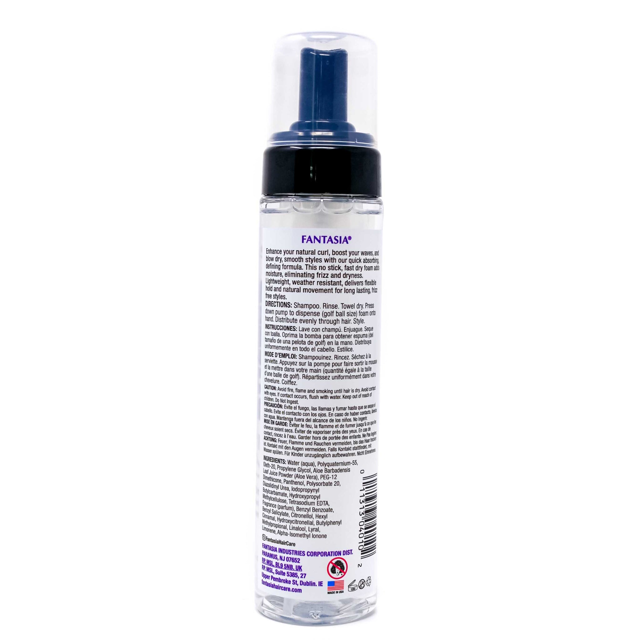 Frizz Buster Styling Foam (8.5 oz) - NEW! – Fantasia Hair Care Industries