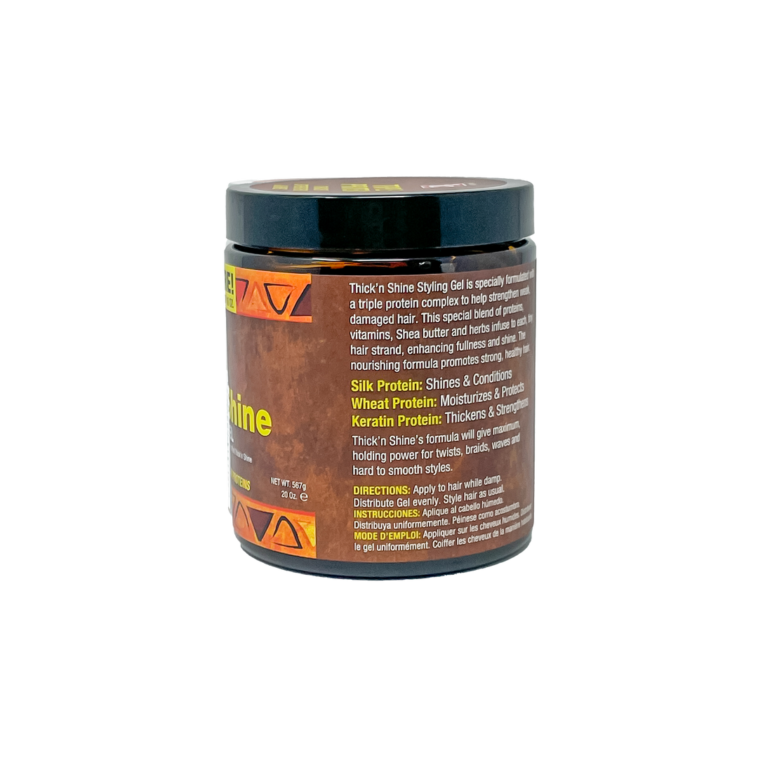 New Look & Size Thick ‘n Shine ‣ Styling Gel 20 oz. – Fantasia Hair ...